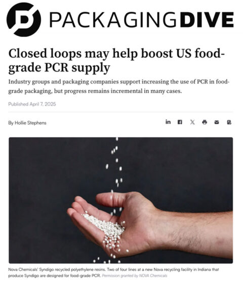 PCR for Food Grade Packaging | Packaging Dive - Atlantic Packaging