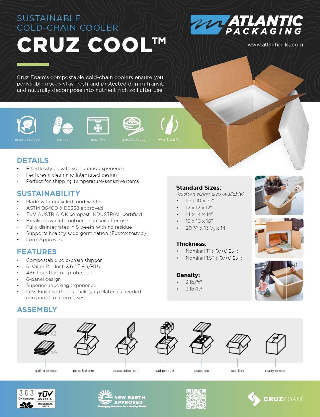 Cruz Foam, Sustainable Foam Packaging - Atlantic Packaging